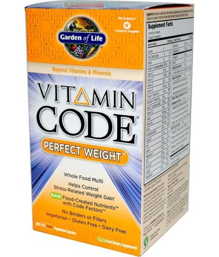Garden of Life Vitamin Code Perfect Weight完美體型維他命240膠囊 - Vitamin East West