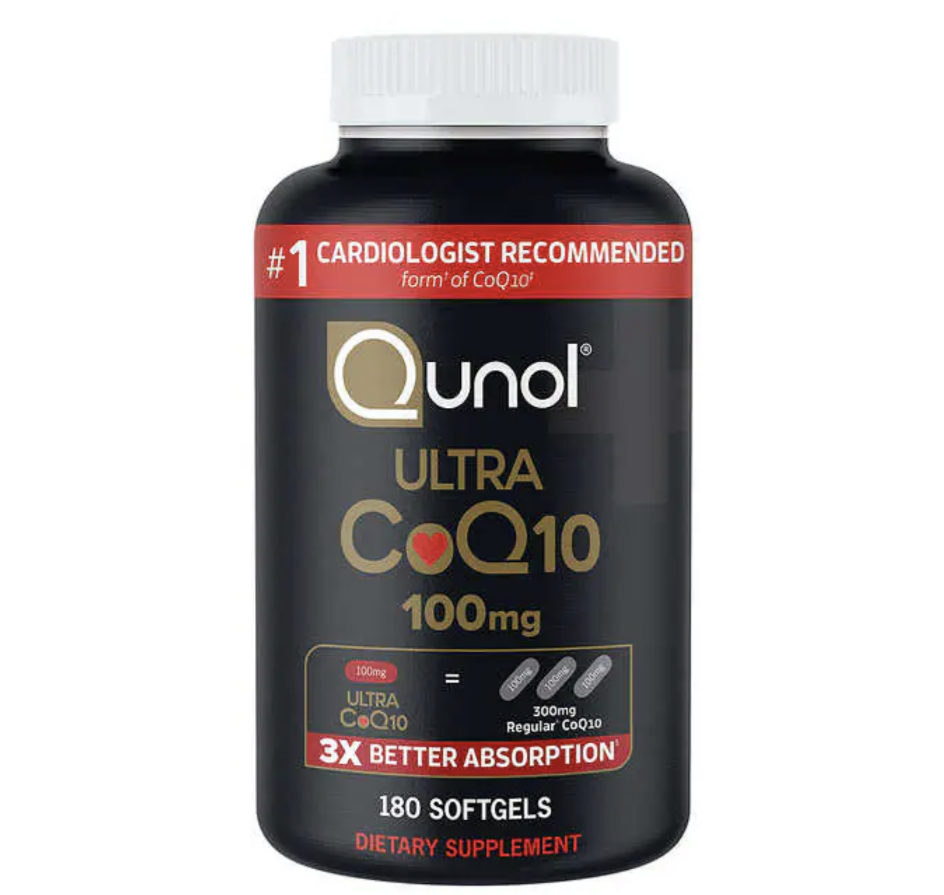 Qunol Ultra CoQ10 抗氧化輔酶100mg 3倍好吸收 180顆大瓶裝 - Vitamin East West